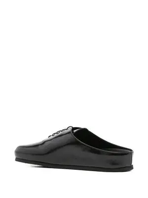 Jacquemus Les Mules Derbie Patent Leather Mules