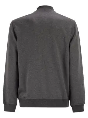 Brunello Cucinelli Techno Cotton Fleece Zip-up Topwear