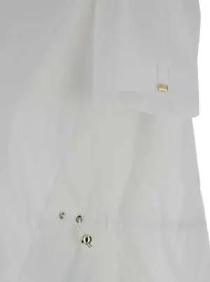 Herno Cotton T-shirt With Drawstring And Back Vent - Multicolor