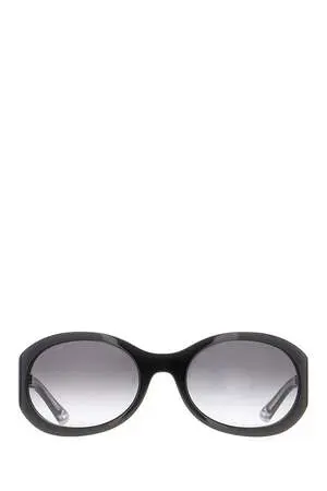 Gucci Oval Frame Sunglasses