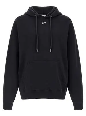 Off-White 3d Spray Arrow Skate Hoodie - Black