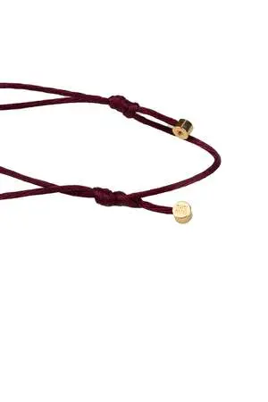 Miu Miu Gold Tone Logo Bracelet