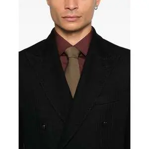 Tagliatore Textured Double-breasted Blazer