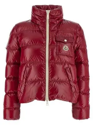 Moncler Andro Quilted Down Jacket - Red