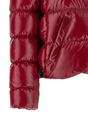 Moncler Andro Quilted Down Jacket - Red