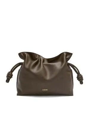 Loewe Medium Flamenco Clutch Bag In Calfskin Nappa - Multicolor