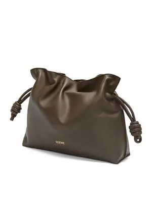 Loewe Medium Flamenco Clutch Bag In Calfskin Nappa - Multicolor
