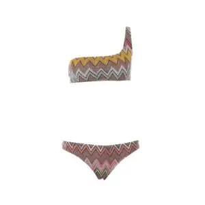 Missoni MISSONI Macro Zig Zag Bikini Multicolor