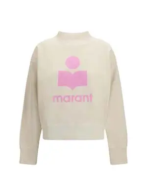 Isabel Marant Étoile Moby Logo Print Sweatshirt - Multicolor