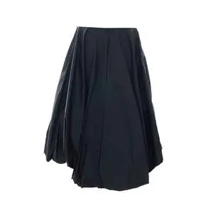 Balenciaga Balloon Gathered Skirt - Black