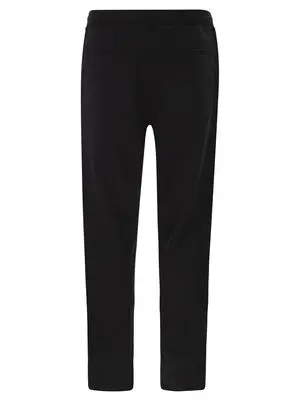 Brunello Cucinelli Techno Cotton Fleece Drawstring Trousers - Black