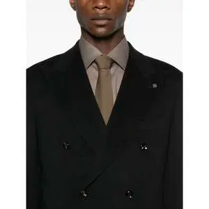 Tagliatore Double-breasted Peak Lapel Blazer