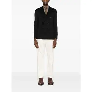 Tagliatore Double-breasted Peak Lapel Blazer