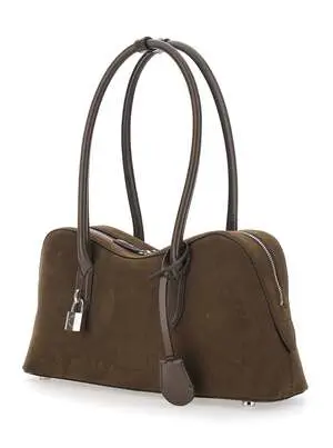 Stella McCartney Padlock' Shoulder Bag With Eco-leather Logo Detail - Multicolor