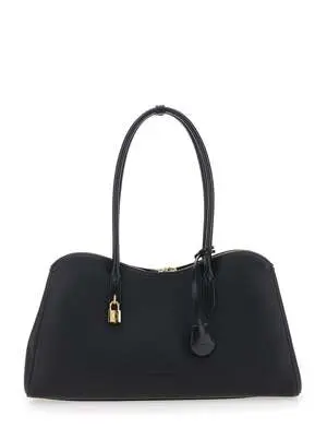 Stella McCartney Ryder" Shoulder Bag With Top Handles And Lock Detail - Multicolor