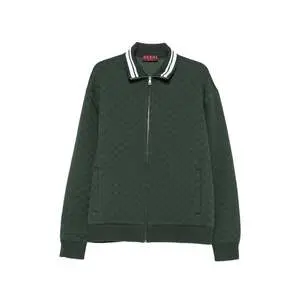 Gucci Patterned Zip-up Track Jacket