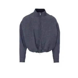 Fendi Reversible Blouson With Embroidered Logo