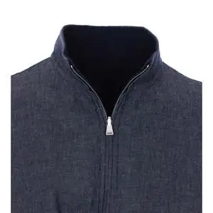 Fendi Reversible Blouson With Embroidered Logo