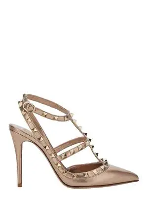 VALENTINO Valentino Garavani Rockstud Metallic Pumps
