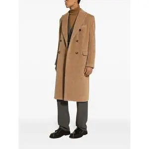 Dolce & Gabbana Virgin Wool Blazer With Peak Lapels