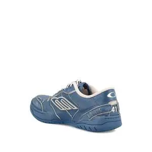 Balenciaga Leather Low-top Sneakers - Blue