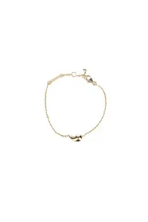 Bottega Veneta Gold Tone Chain Bracelet - Multicolor