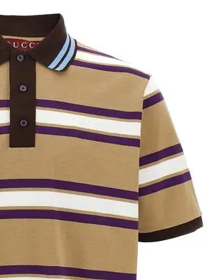 Gucci Embossed Logo Polo Shirt