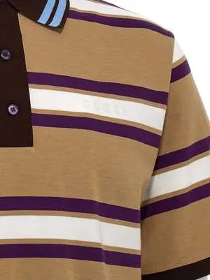 Gucci Embossed Logo Polo Shirt