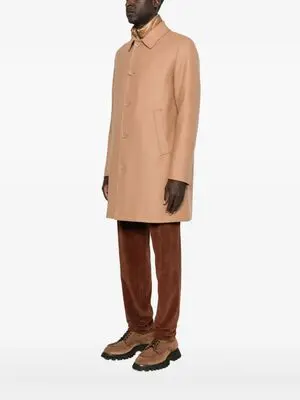 Herno Single-breasted Padded Coat - Multicolor