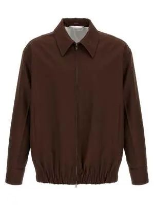 Gucci Wool Twill Zip-up Jacket
