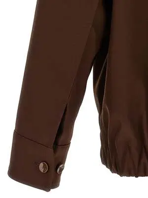 Gucci Wool Twill Zip-up Jacket