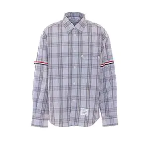 Thom Browne Check Oversize Shirt - Multicolor