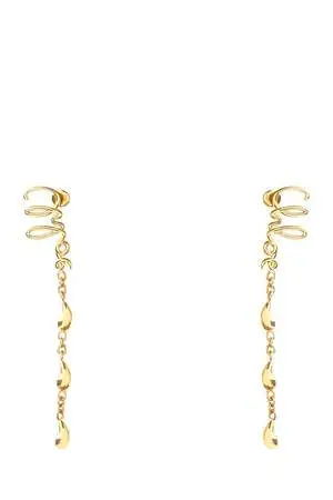 Chloé Gold Tone Earrings - Multicolor