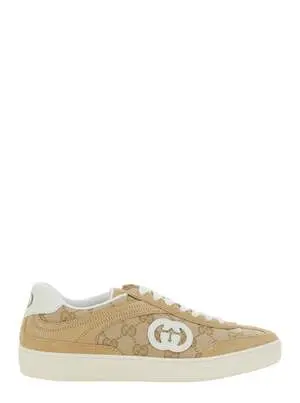 Gucci Gg All-over Suede Sneakers - Multicolor