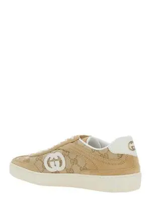 Gucci Gg All-over Suede Sneakers - Multicolor