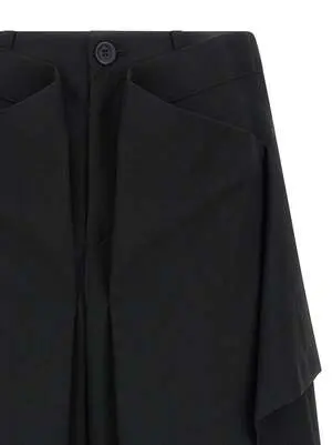 Issey Miyake Uni-form Wool Trousers