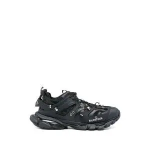 Balenciaga Cutout Low-top Trainers - Black