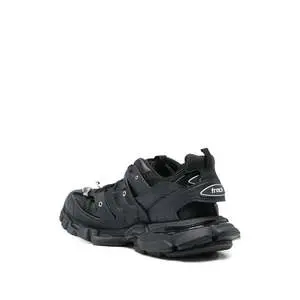 Balenciaga Cutout Low-top Trainers - Black