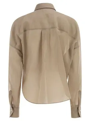 Brunello Cucinelli Shirt With Front Knot Detail
