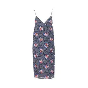Fendi Dress With Floral Print And Lace Details - Multicolor