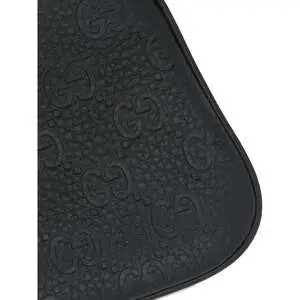 Gucci Embossed Gg Motif Shoulder Bag
