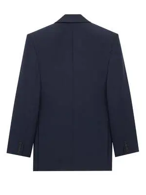 Saint Laurent Wool Double-breasted Blazer
