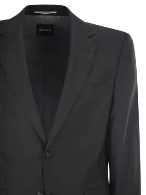 BOSS Stretch Virgin Wool Blend Suit - Multicolor