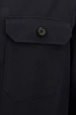Zegna Long Sleeve Shirt Jacket - Multicolor