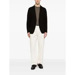 Tagliatore Cotton Blazer With Notched Lapels