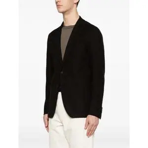 Tagliatore Cotton Blazer With Notched Lapels