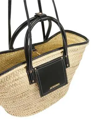 Jacquemus The Soli Basket Bag - Black