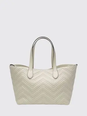 Gucci Quilted Calf Leather Shoulder Bag - Cream