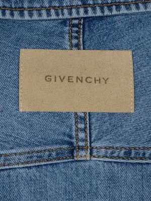 Givenchy Denim Cocoon Shirt - Blue