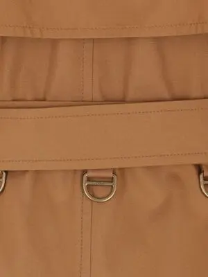 Chloé Cotton Gabardine Belted Long Trench Coat
